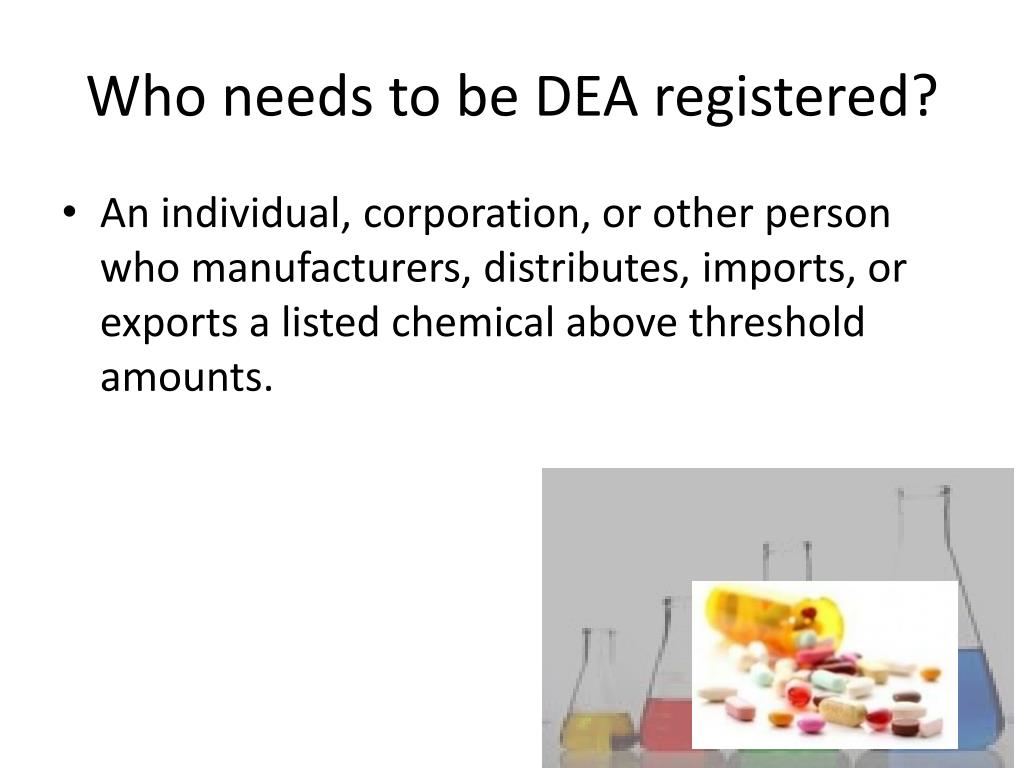PPT - DEA Chemical Program PowerPoint Presentation, free download - ID ...