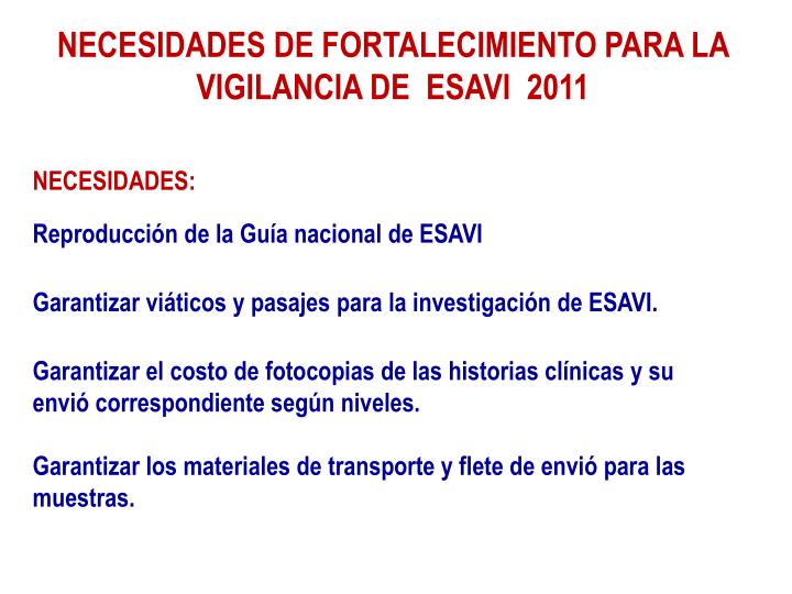 PPT - Equipo Técnico: Vigilancia Epidemiológica de ESAVI Dirección ...