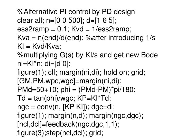 PPT - PI Controller Design PowerPoint Presentation - ID:3412586