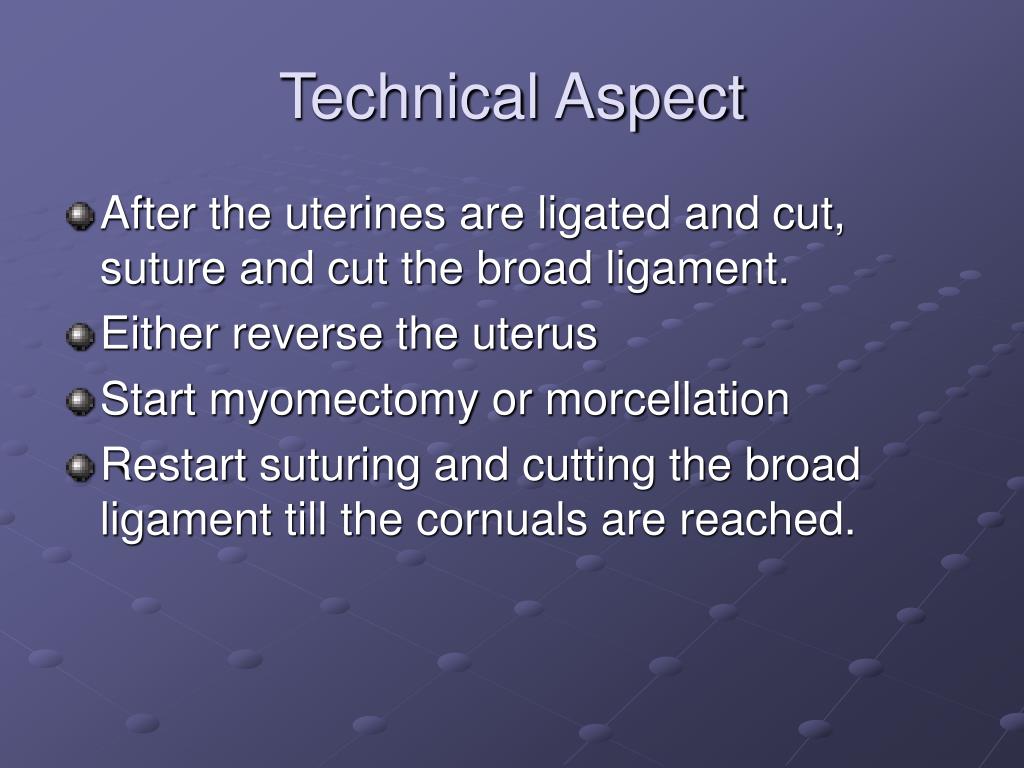 Ppt Vaginal Hysterectomy For Big Uteri Powerpoint Presentation Free