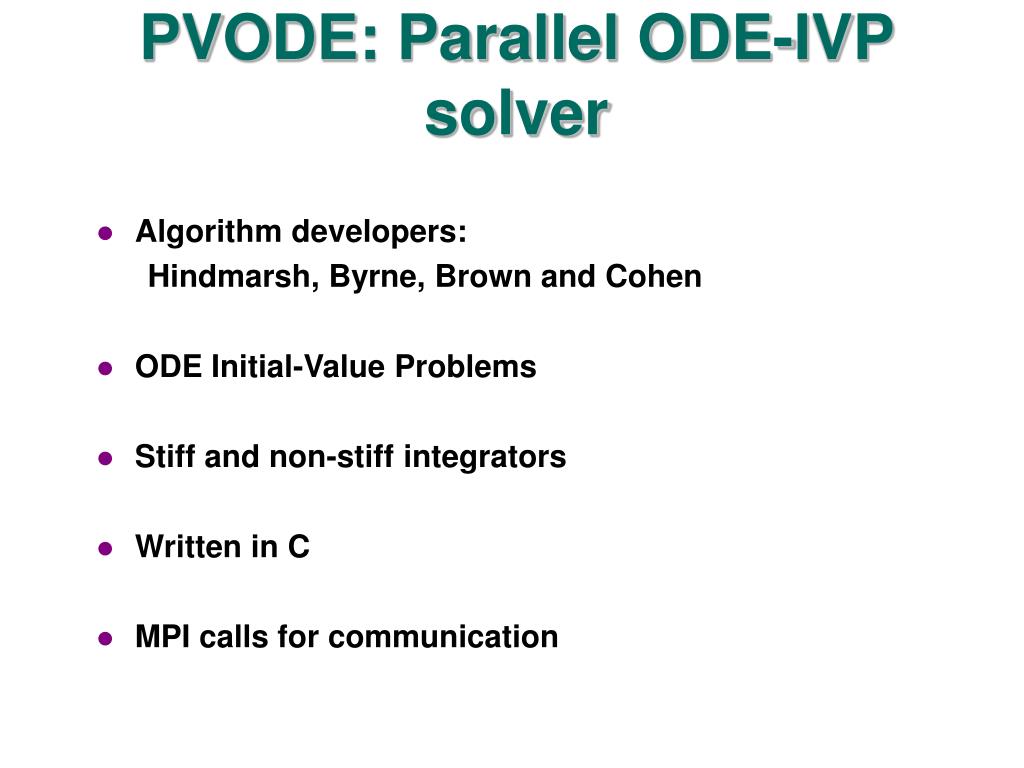 PPT - Paul Hovland (Argonne National Laboratory) Steven Lee (Lawrence ...