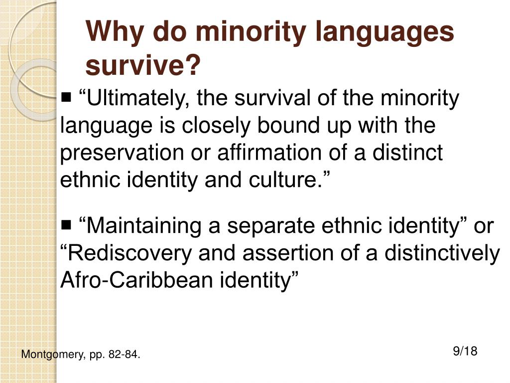 PPT - African American English (AAE) Phonology 1 PowerPoint ...