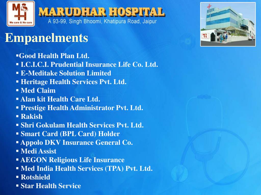 PPT - Welcome to Marudhar Hospital PowerPoint Presentation, free ...