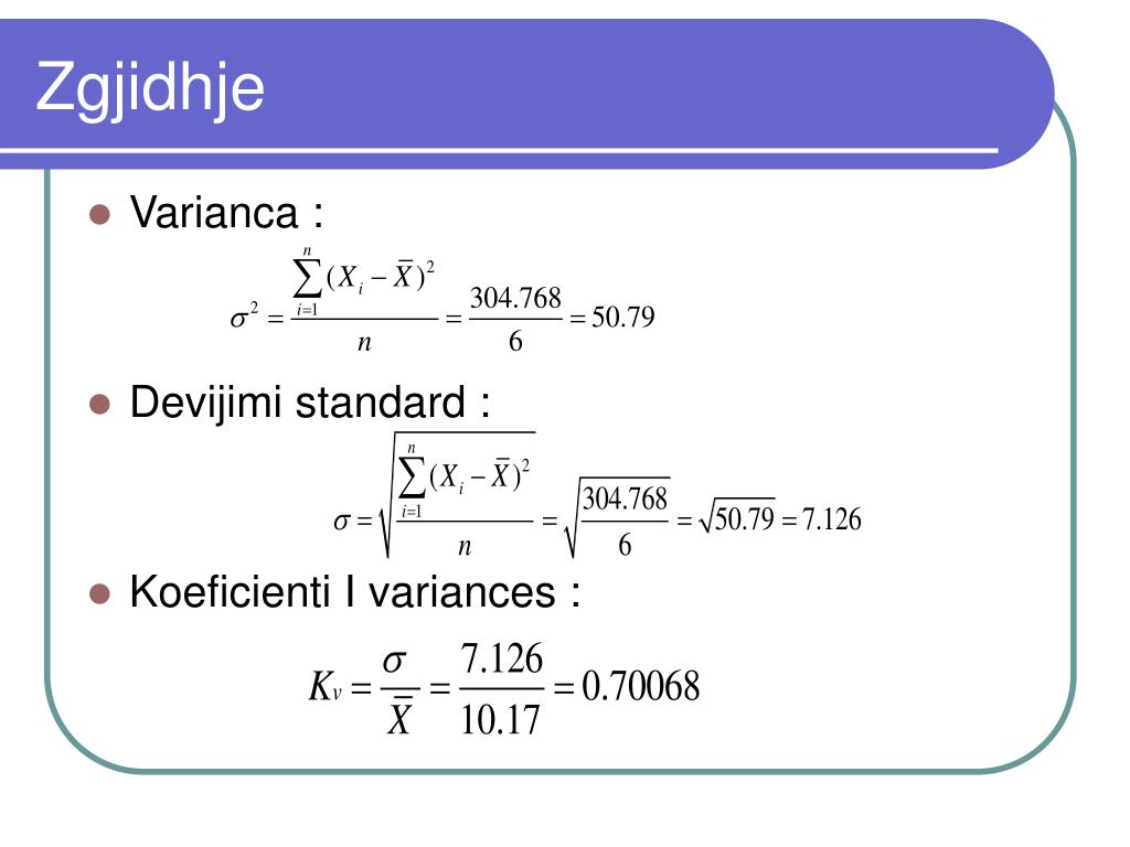 PPT - Statistikë PowerPoint Presentation, free download - ID:3414269