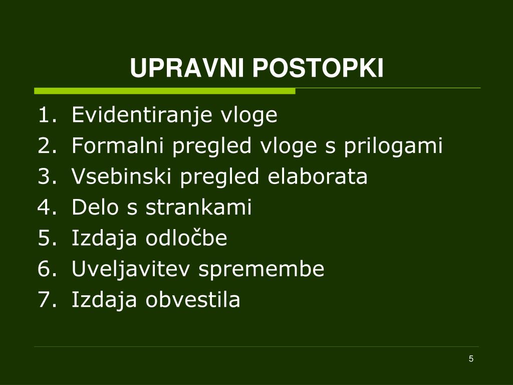 PPT - UPRAVNI POSTOPKI NA GEODETSKI UPRAVI PowerPoint Presentation ...