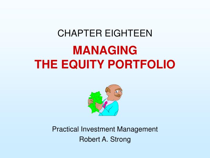 PPT - MANAGING THE EQUITY PORTFOLIO PowerPoint Presentation, free ...