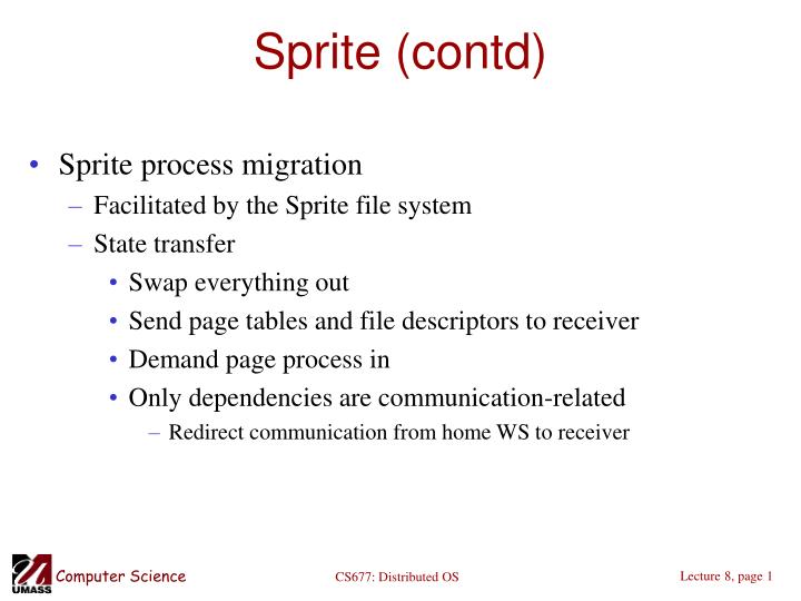 PPT - Sprite (contd) PowerPoint Presentation, free download - ID:3415876