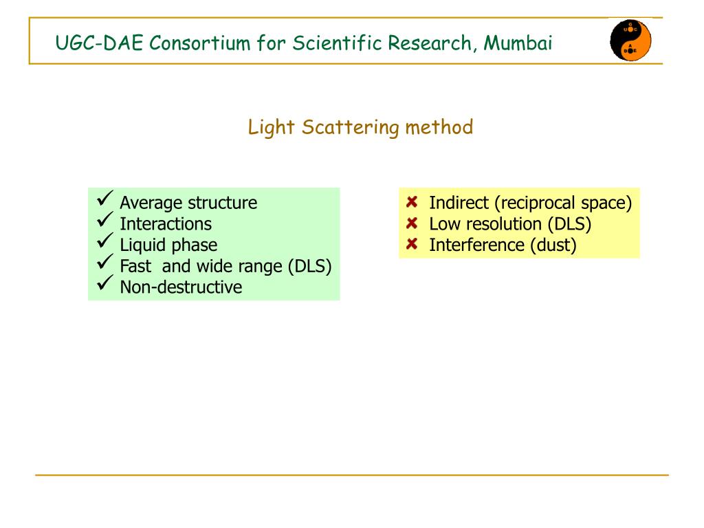 PPT - UGC-DAE Consortium for Scientific Research, Mumbai PowerPoint ...