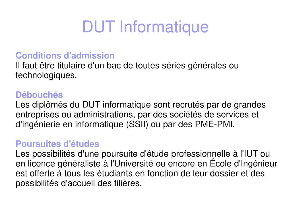 PPT - IUT Dijon Université de Bourgogne PowerPoint Presentation, free ...