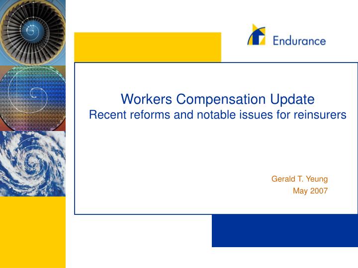 PPT - Workers Compensation Update Recent reforms and notable issues for ...