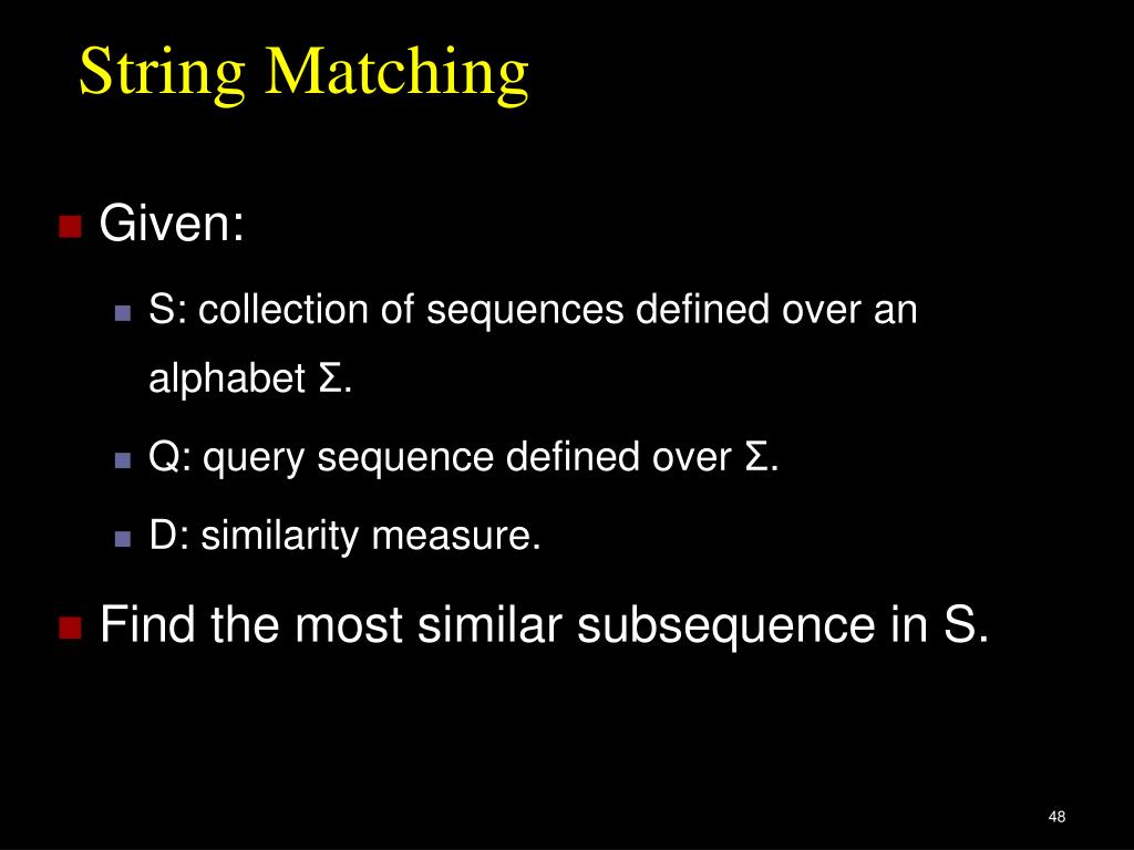 Ppt Embedding Based Subsequence Matching In Large Sequence Databases Powerpoint Presentation