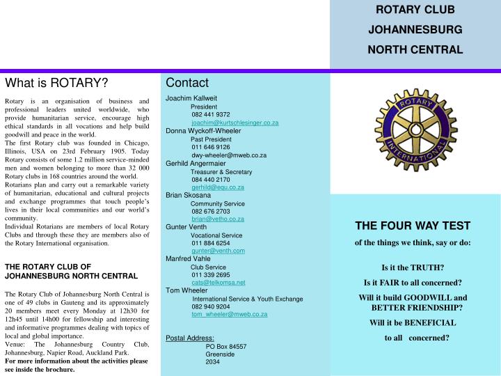 PPT - What is ROTARY? PowerPoint Presentation, free download - ID:3418137