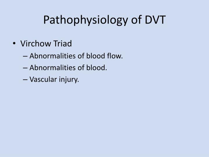 PPT - Endovascular Treatment for Patients with Deep Vein Thrombosis ...