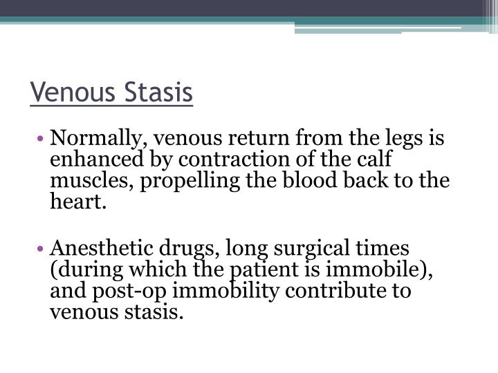 PPT - Peri-operative Management and DVT Prophylaxis PowerPoint ...