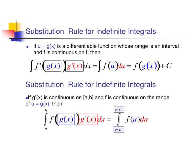 PPT - More U-Substitution PowerPoint Presentation - ID:3418948