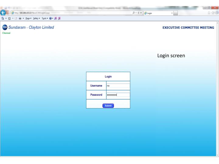 PPT - Login screen PowerPoint Presentation, free download - ID:3419016