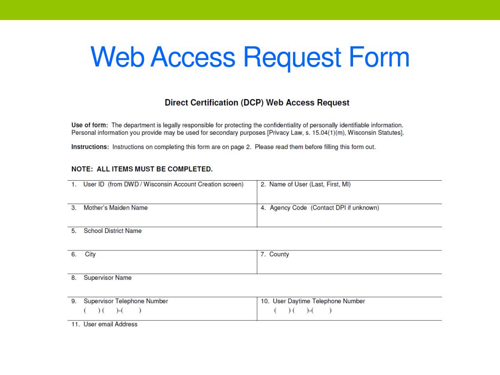 PPT - Wisconsin’s Direct Certification Process: Connecting kids to ...