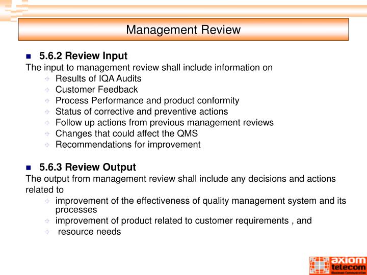 Iso 9001 Management Review Meeting Presentation Powerpoint - freestrange