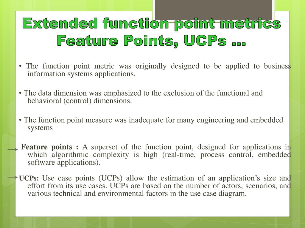 Ppt Sqm Function Point Method Powerpoint Presentation Free