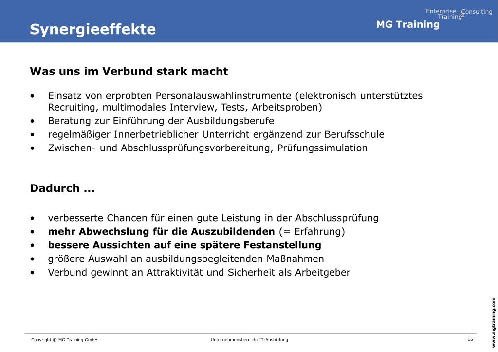 PPT - TIZ-Ausbildungsverbund Vision und Best-Practice-Transfer MG ...