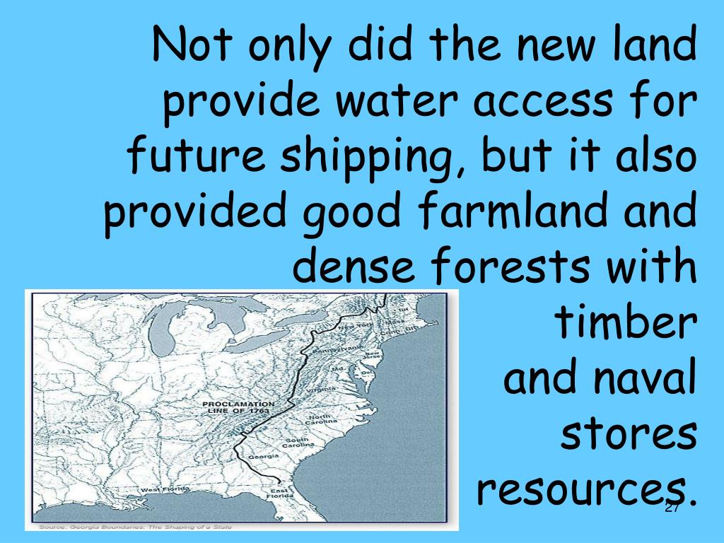 PPT - SS8H3 TSW analyze the role of Georgia in the American Revolution ...