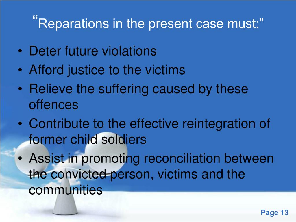 PPT - Victim participation and t he Right to Reparations at the ICC Dr ...
