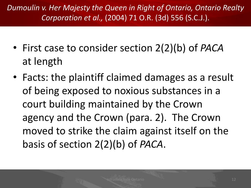 PPT - The “Corporate Veil” and Crown Agencies Dermot Muir, General ...