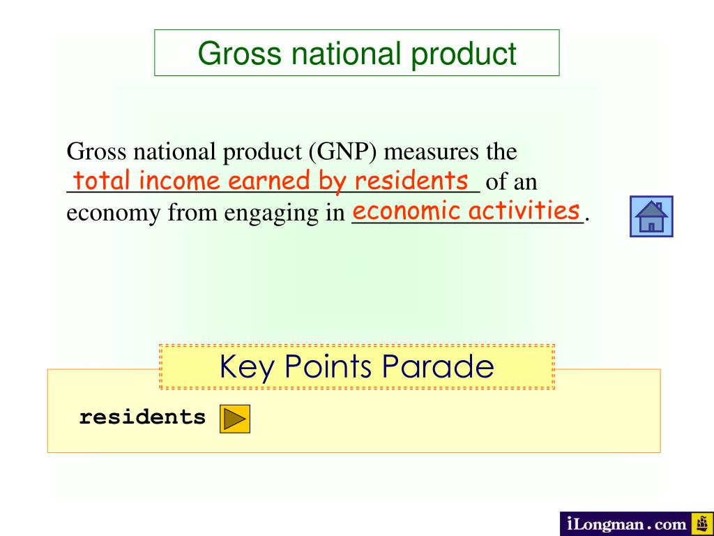 PPT - Gross Domestic Product ( GDP) and Gross National Product ( GNP ...