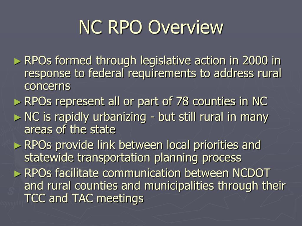 PPT - Trends in Rural Transportation Planning PowerPoint Presentation ...