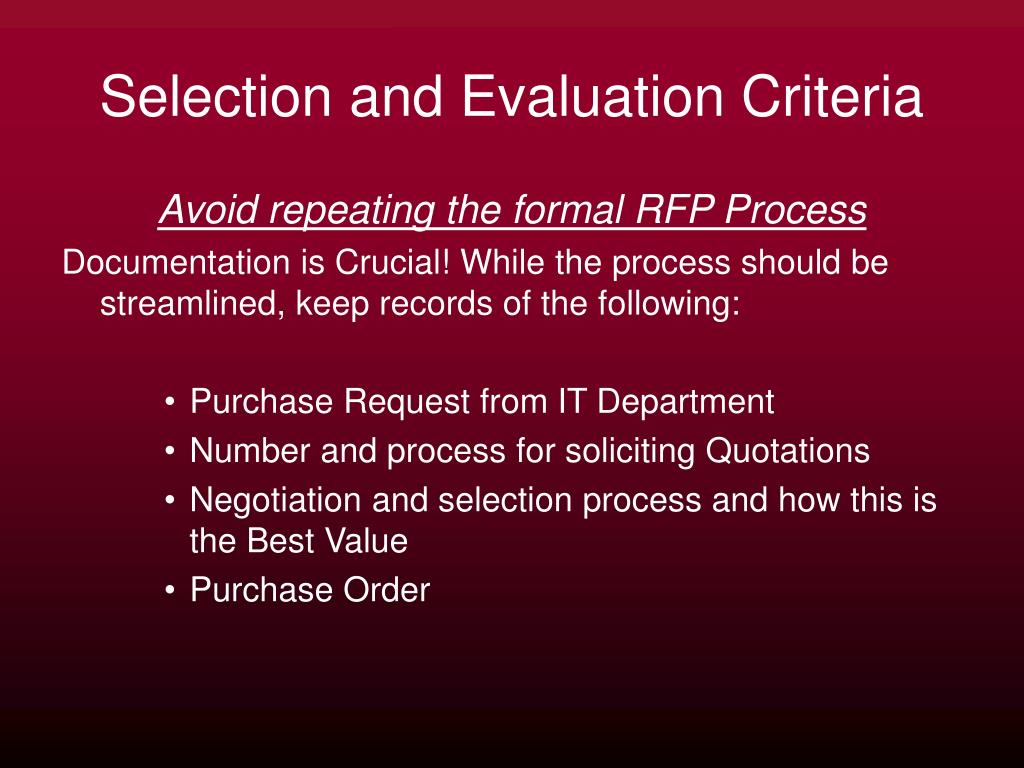 PPT - MASTERING THE RFQ PROCESS Genanne Wilson, DJJ Stu Potlock, DMS ...