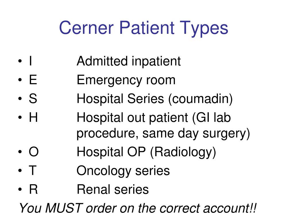 PPT - CERNER LIS To know it is to love it? PowerPoint Presentation ...