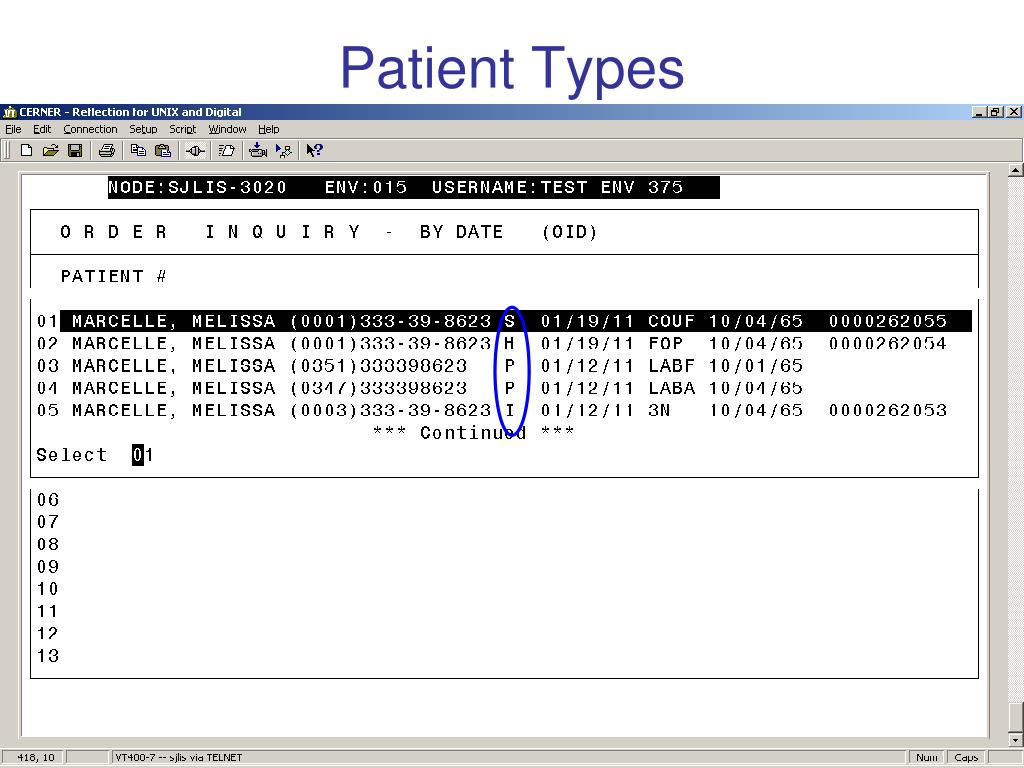 PPT - CERNER LIS To know it is to love it? PowerPoint Presentation ...