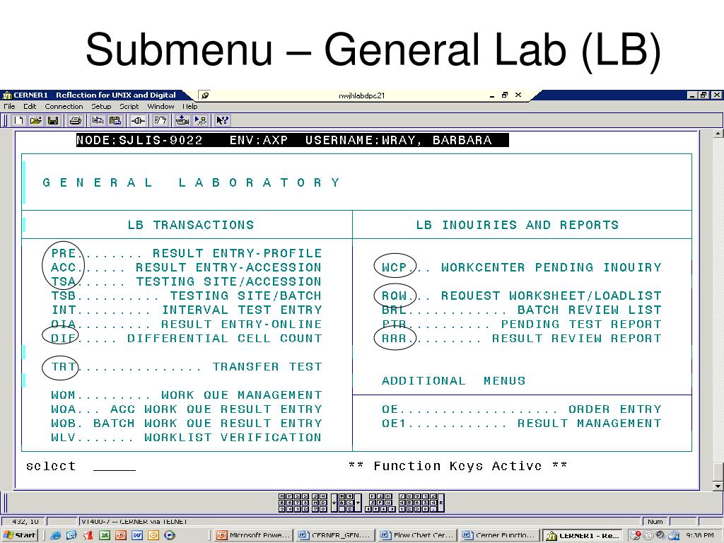 PPT - CERNER LIS To know it is to love it? PowerPoint Presentation ...