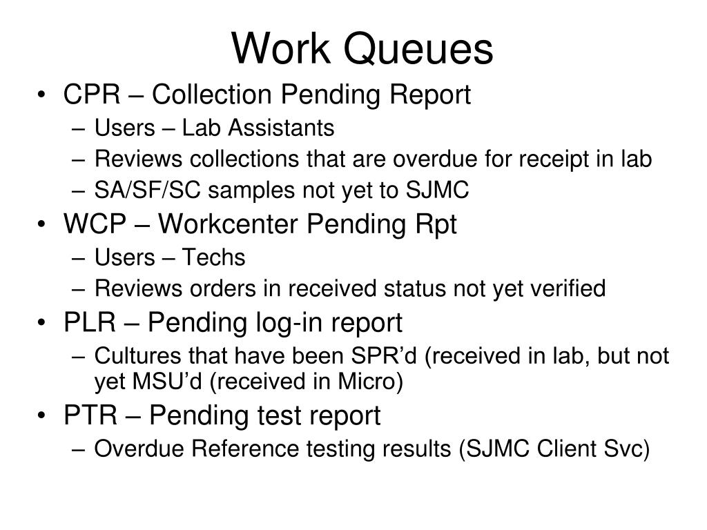 PPT - CERNER LIS To know it is to love it? PowerPoint Presentation ...