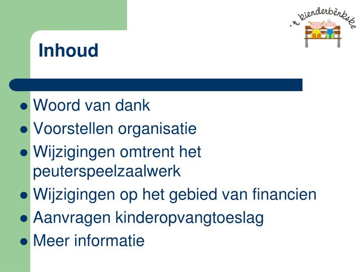 PPT - Inhoud PowerPoint Presentation, free download - ID:3423529