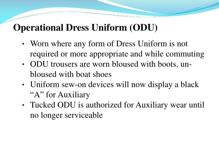 PPT - U.S. Coast Guard Auxiliary Uniforms PowerPoint Presentation - ID ...