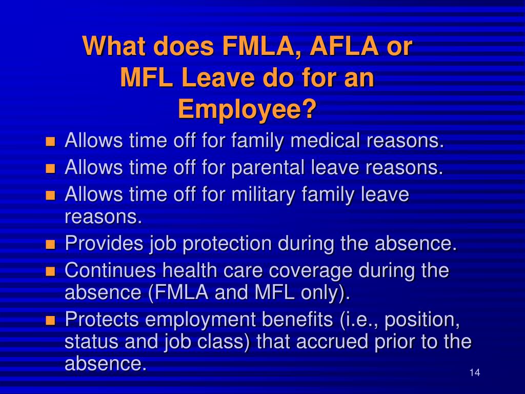 PPT - Family & Medical Leave, Alaska Family Leave & Military Family ...