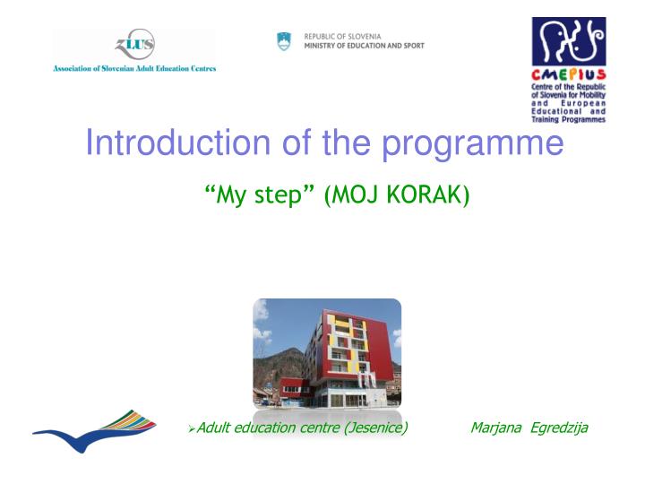 PPT - Introduction of the programme PowerPoint Presentation, free ...