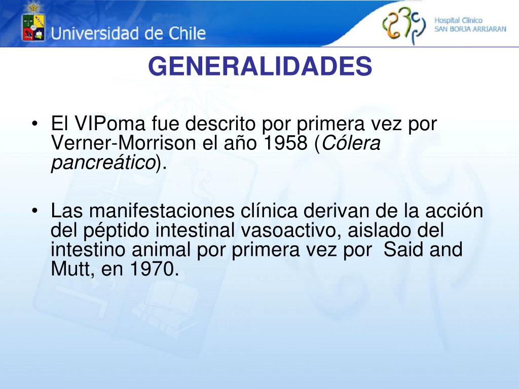 PPT - VIPOMA PANCREÁTICO CASO CLÍNICO PowerPoint Presentation, free ...