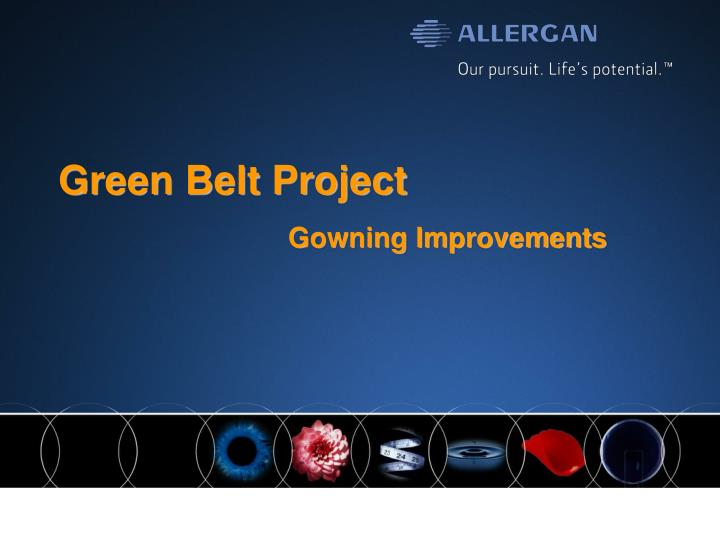 PPT - Green Belt Project Gowning Improvements PowerPoint Presentation ...
