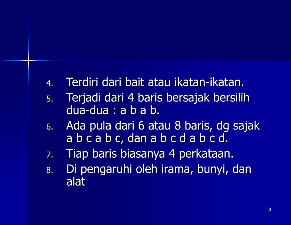 PPT - PANTUN DALAM KONTEKS BUDAYA MELAYU JAMBI PowerPoint Presentation ...