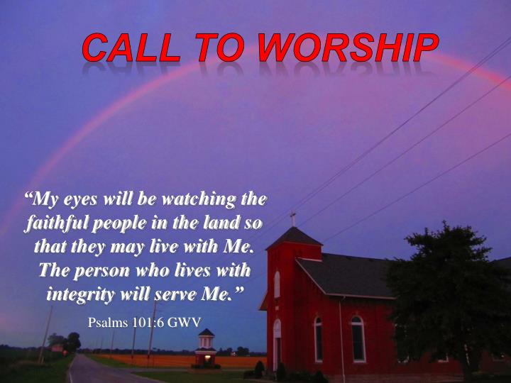 PPT - Call to Worship PowerPoint Presentation, free download - ID:3425657