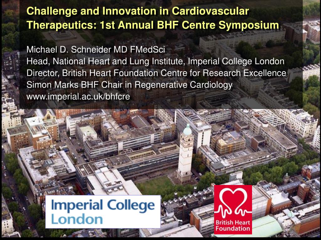 PPT - Challenge and Innovation in Cardiovascular Therapeutics: 1st ...