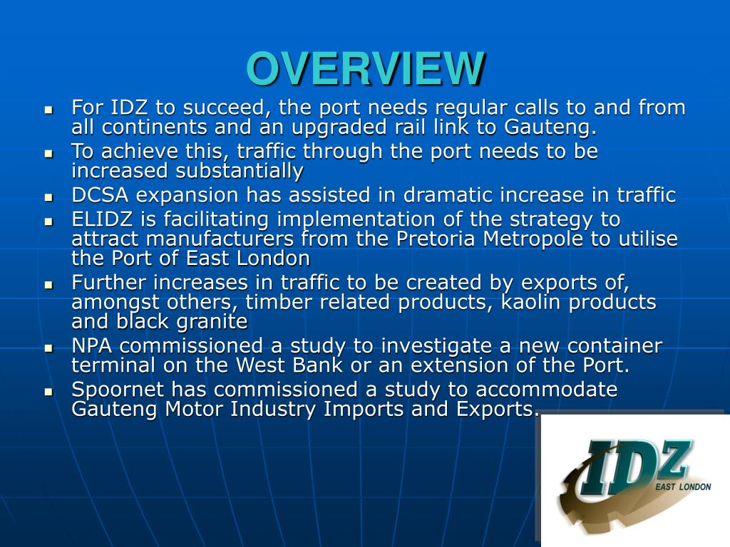 PPT - EAST LONDON IDZ PowerPoint Presentation, free download - ID:3426403