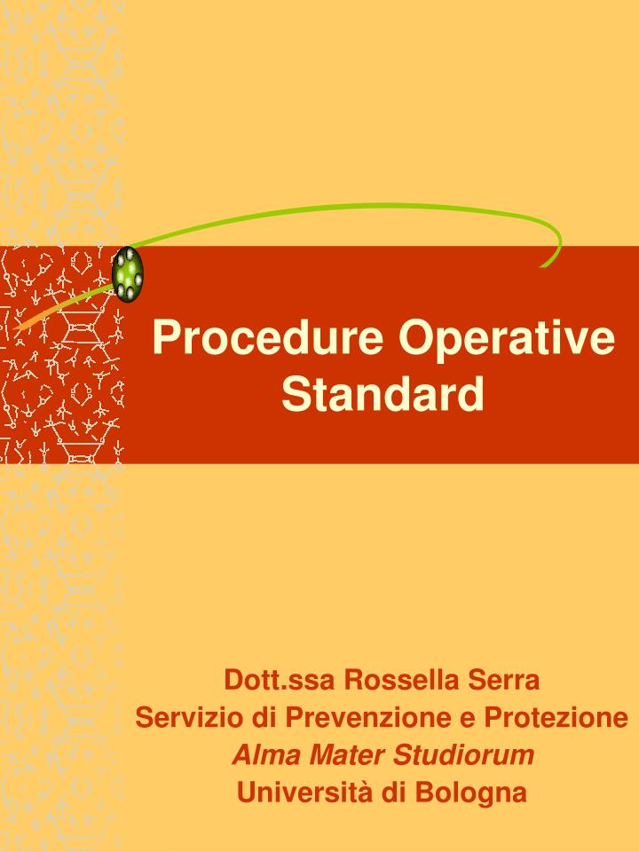 PPT - Procedure Operative Standard PowerPoint Presentation, free ...