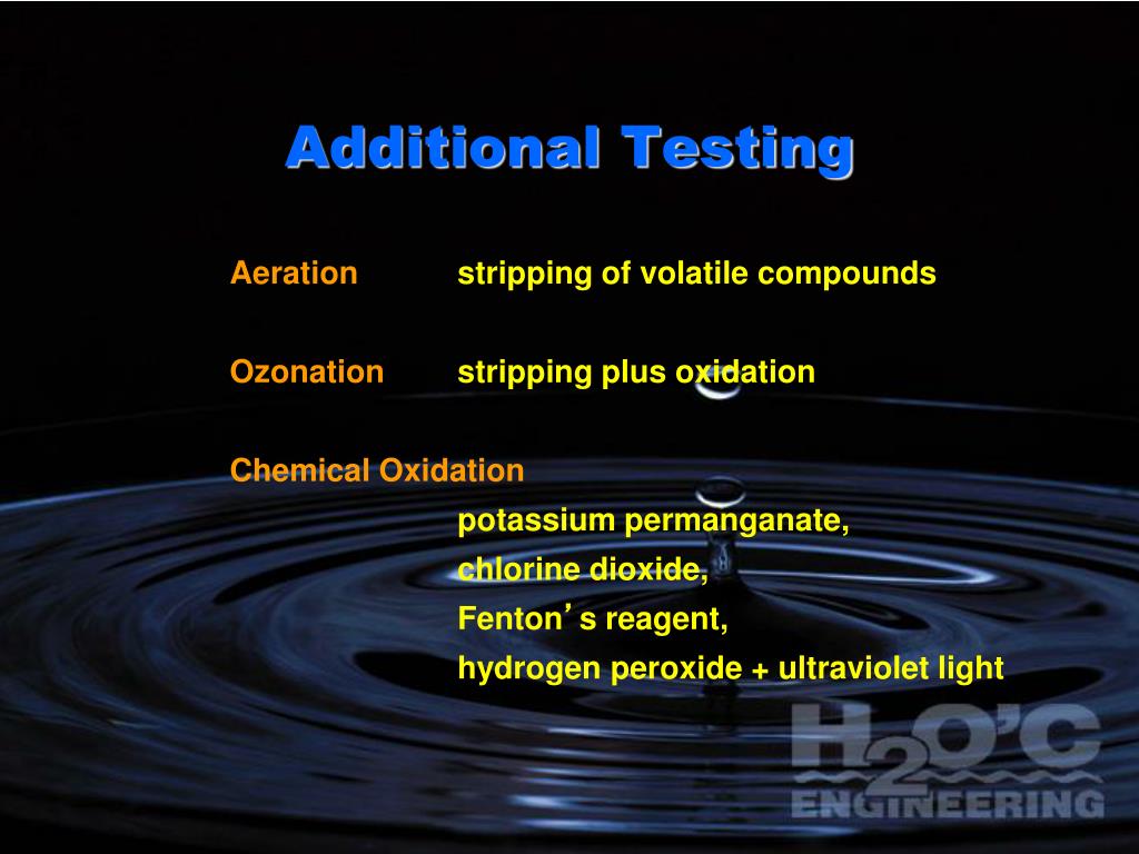 PPT - Taste and Odor Control at the Bloomington Water Treatment Plant ...