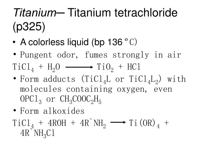 PPT - Titanium PowerPoint Presentation - ID:3426900