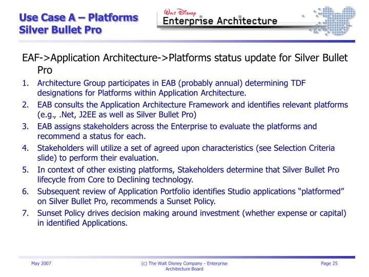 PPT - Steven P. Davis, Chief Architect and VP IT, Walt Disney Studios ...