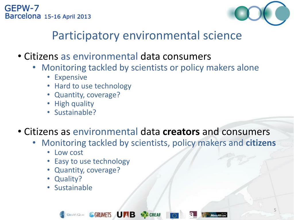 PPT - Participatory environmental science Luigi Ceccaroni, Barcelona ...