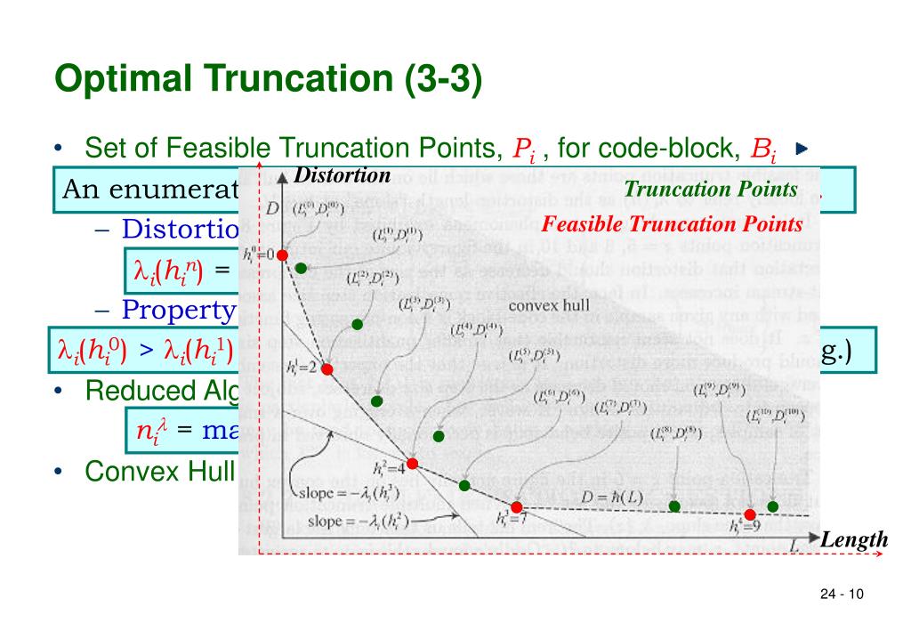 Ppt Embedded Block Coding With Optimized Truncation An Image Compression Algorithm